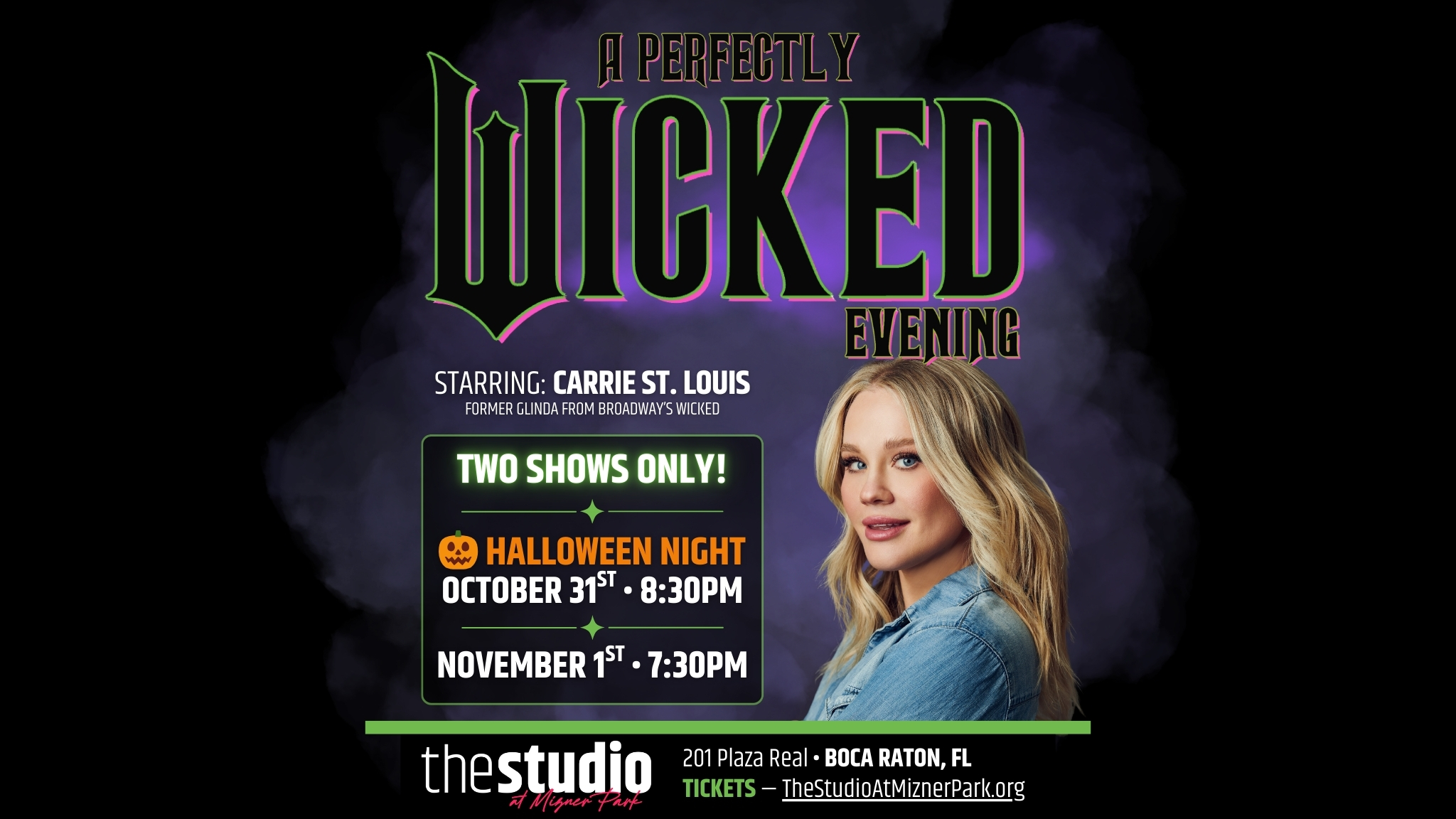 A Perfectly Wicked Evening - The Studio at Mizner Park